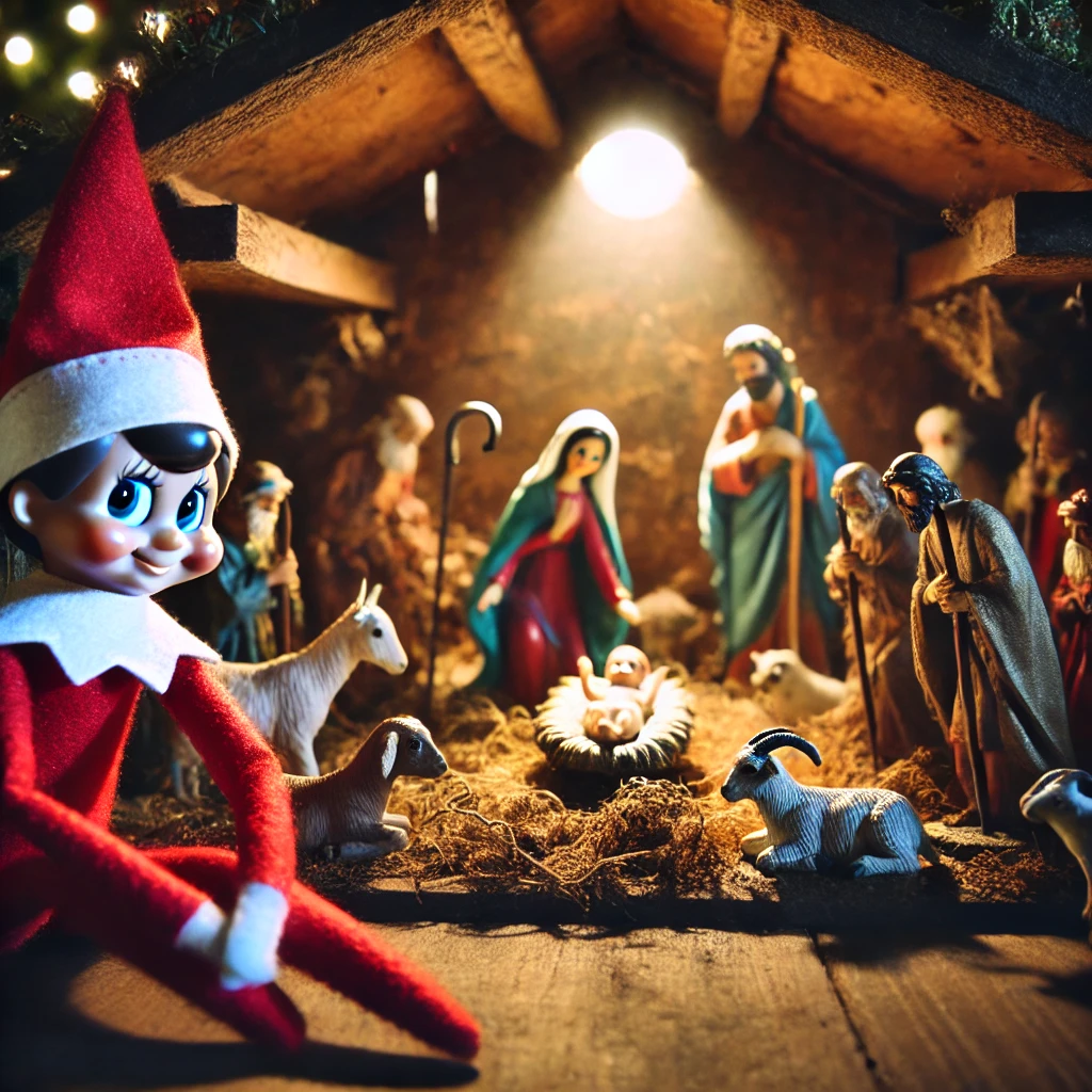 Elf on the Shelf Goes to Bethlehem - Disciple Blueprint