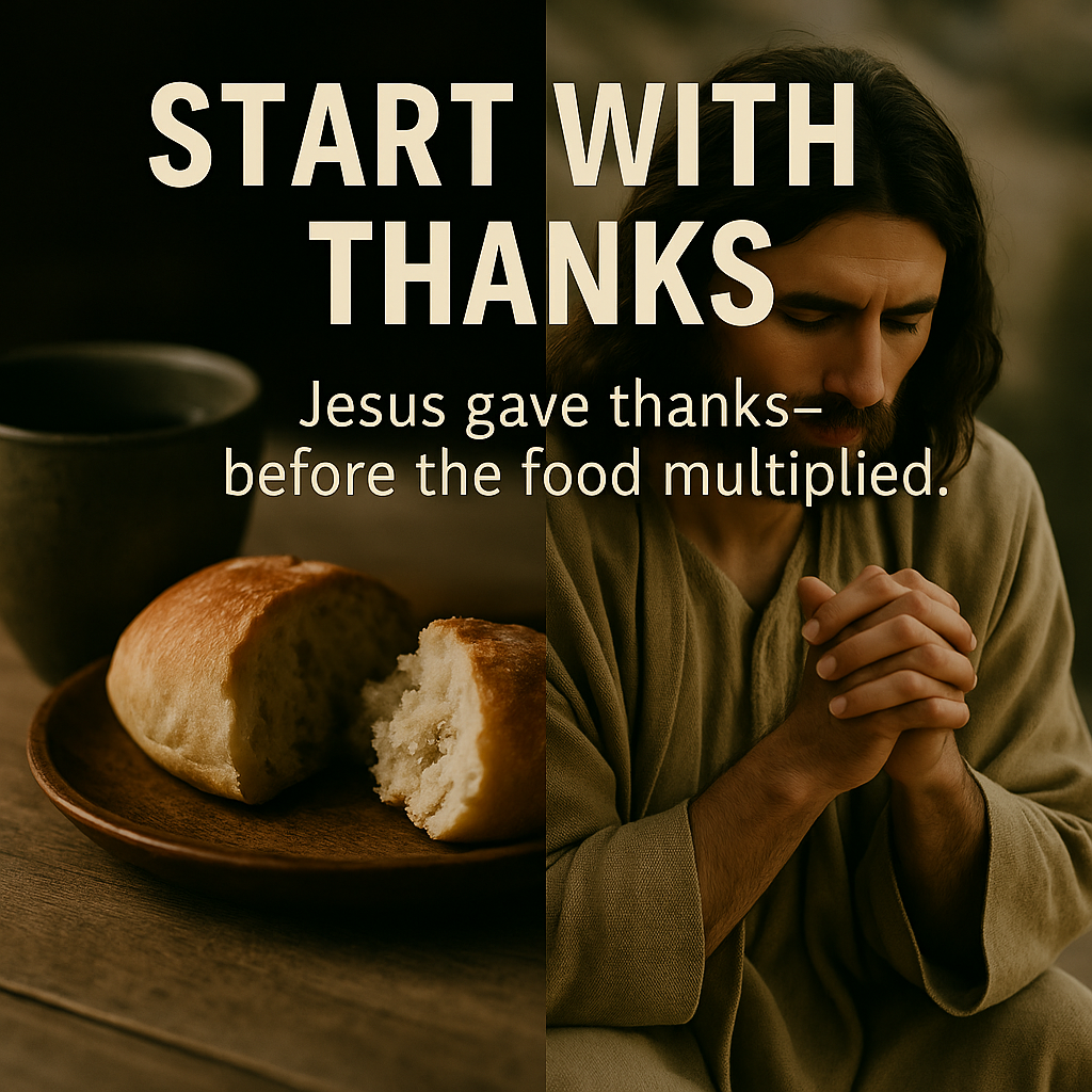 Jesus’ Prayer Before Feeding the Multitudes and Gratitude - Disciple ...