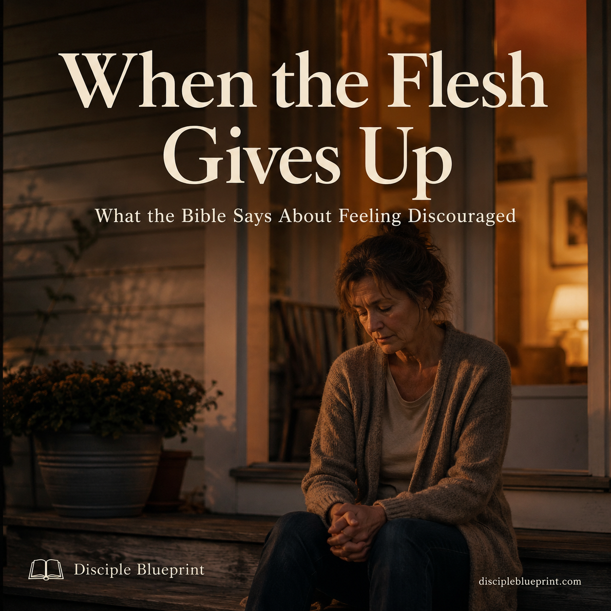 What the Bible Says About Feeling Discouraged Today - Disciple Blueprint